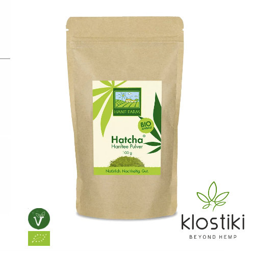 Hanf Farm’s Hatcha® hemp tea powder 100 g - ...To protect, heal and ...